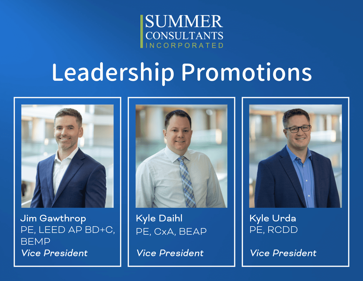 Summer Consultants Promotes Three Firm Leaders - Summer Consultants
